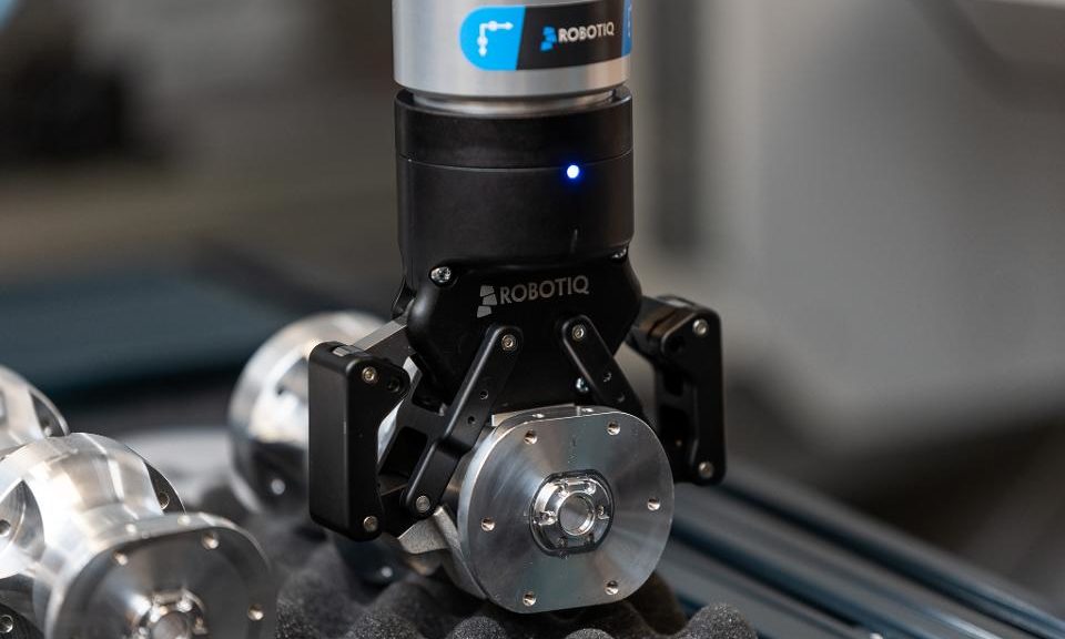 Robotiq为合作机器人组件筹集了2300万美元